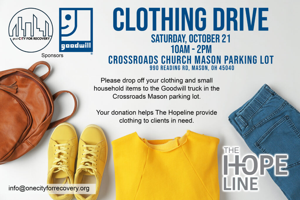 First Annual Clothing Donation Drive with OneCity and Goodwill Attracts ...